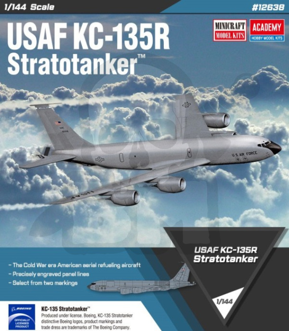 Battle-Models > Academy 12638 USAF KC-135R Stratotanker 1:144